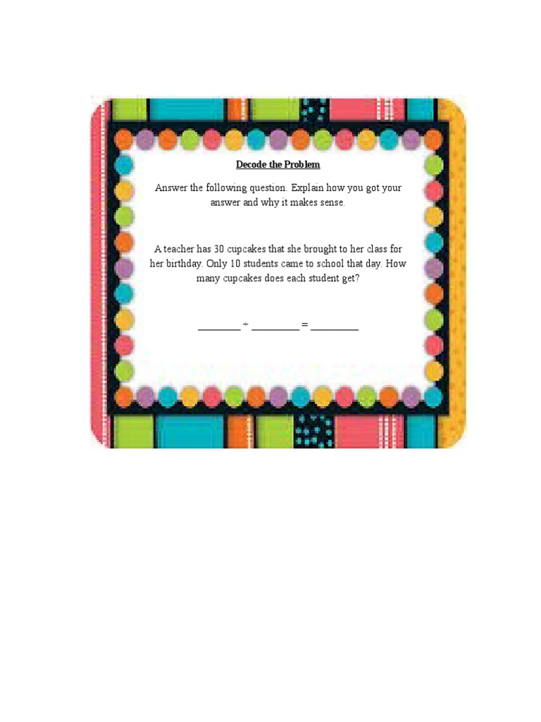 Division for Young Learners | PDF