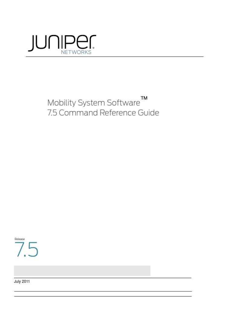 Juniper WLC 100 | PDF | Command Line Interface | Wireless Lan