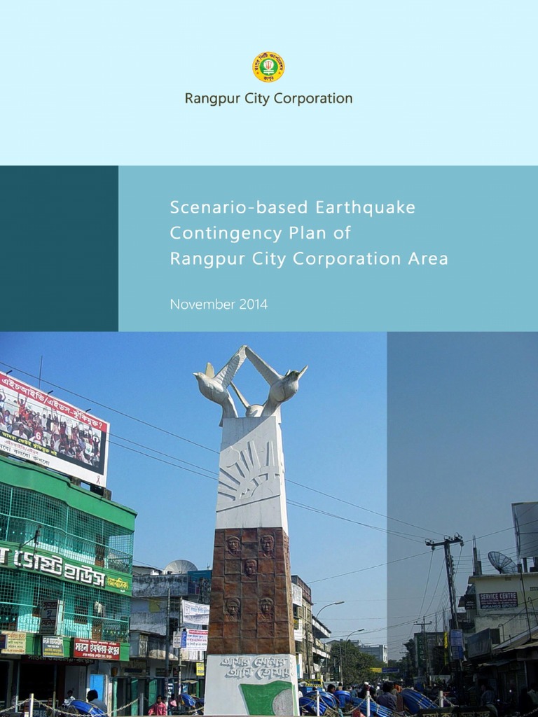 Earthquake Contingency Plan of Rangpur City Corporation Area | Download ...