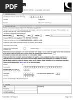 Maternity Leave Certificate Form | PDF