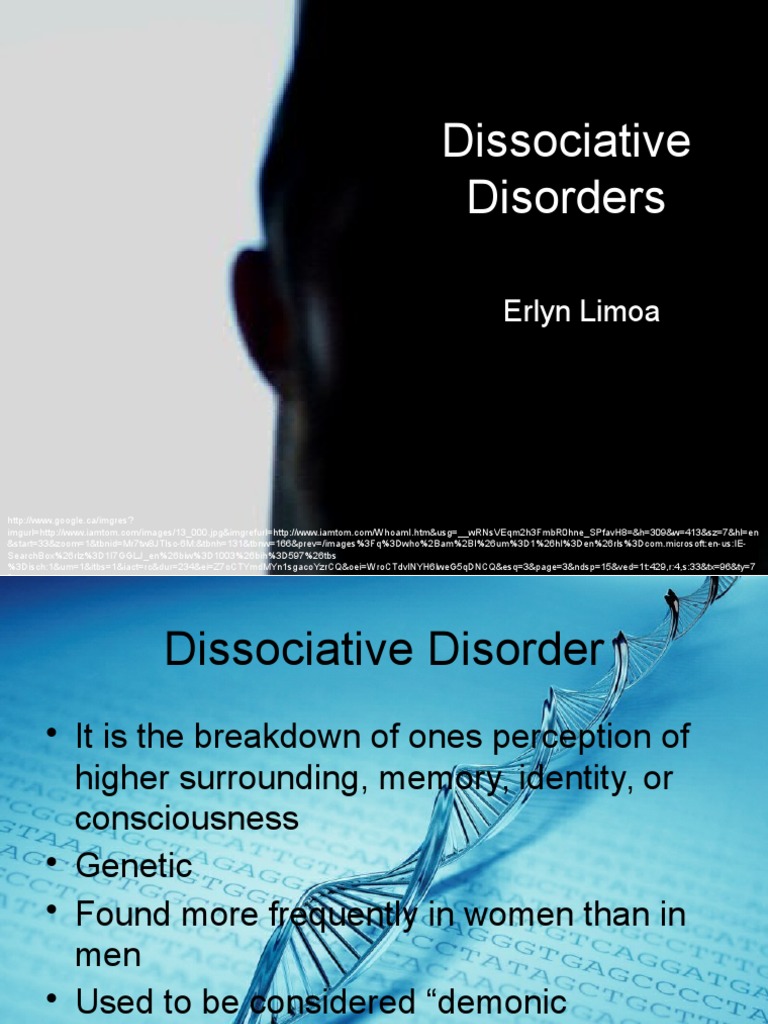 Understanding Dissociative Disorders | PDF | Dissociation (Psychology ...