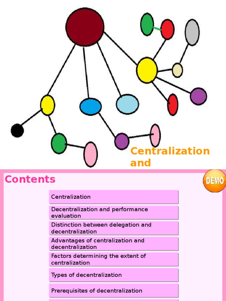 Centralization Decentralization | PDF | Decentralization | Decision Making