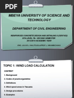 Eurocode Wind Load Calculation Example | PDF | Wound | Reynolds Number