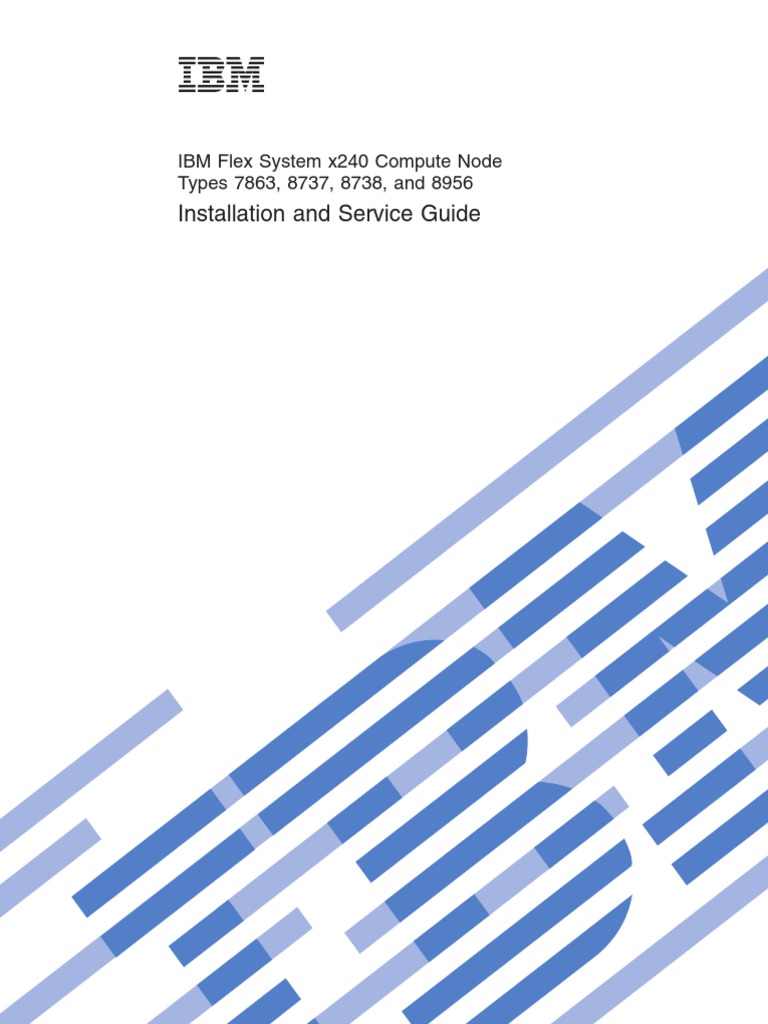 IBM x240 Installation Guide | PDF | Data Center | Computer Network