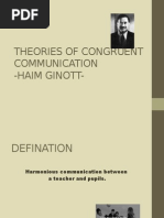 The Ginott Model | PDF | Teachers | Emotions