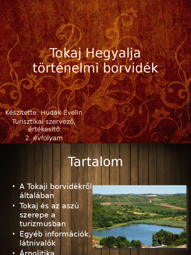 Tokaj Hegyalja Történelmi Borvidék | PDF