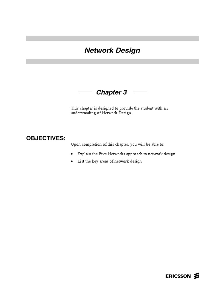 Network Design | PDF | Computer Network | Network Architecture