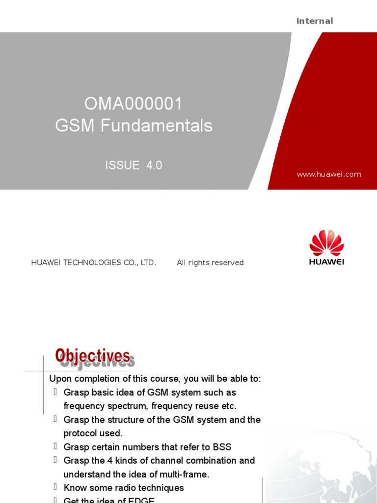 Gsm System Fundamentals Overview Pdf Gsm Channel Access Method