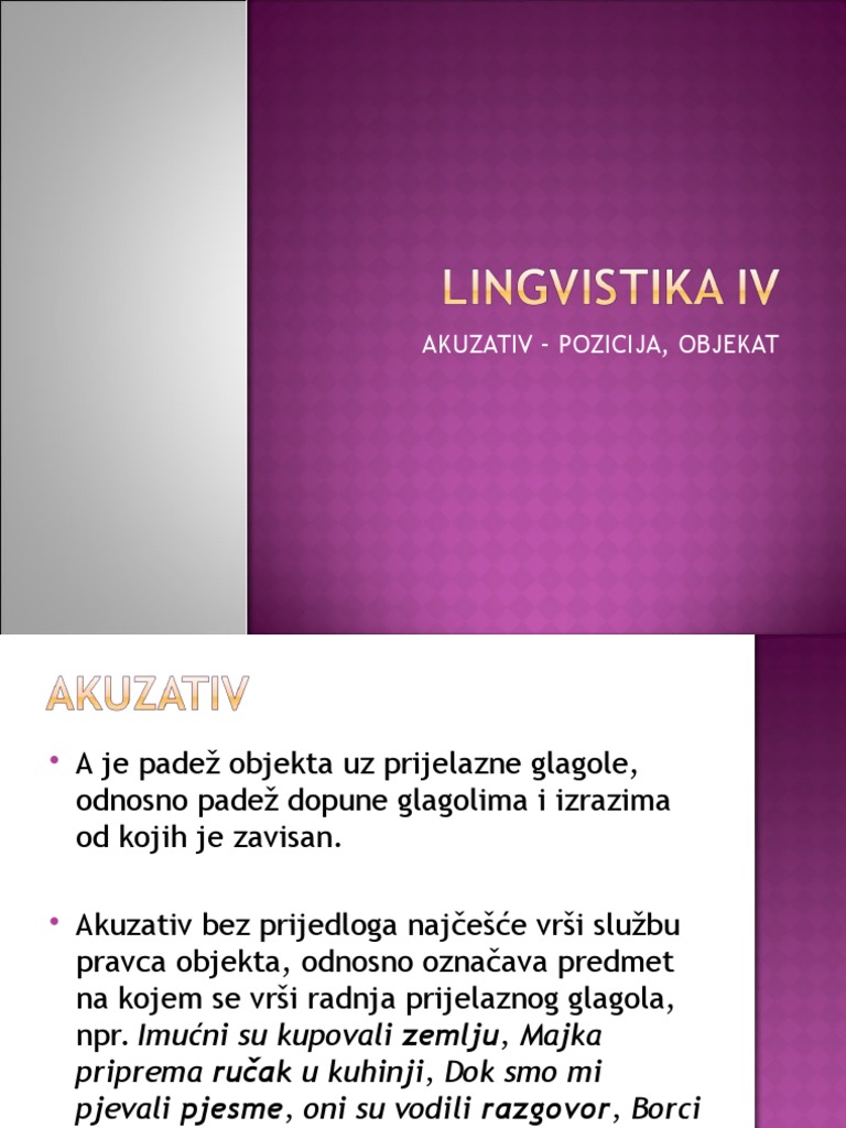AKUZATIV | PDF