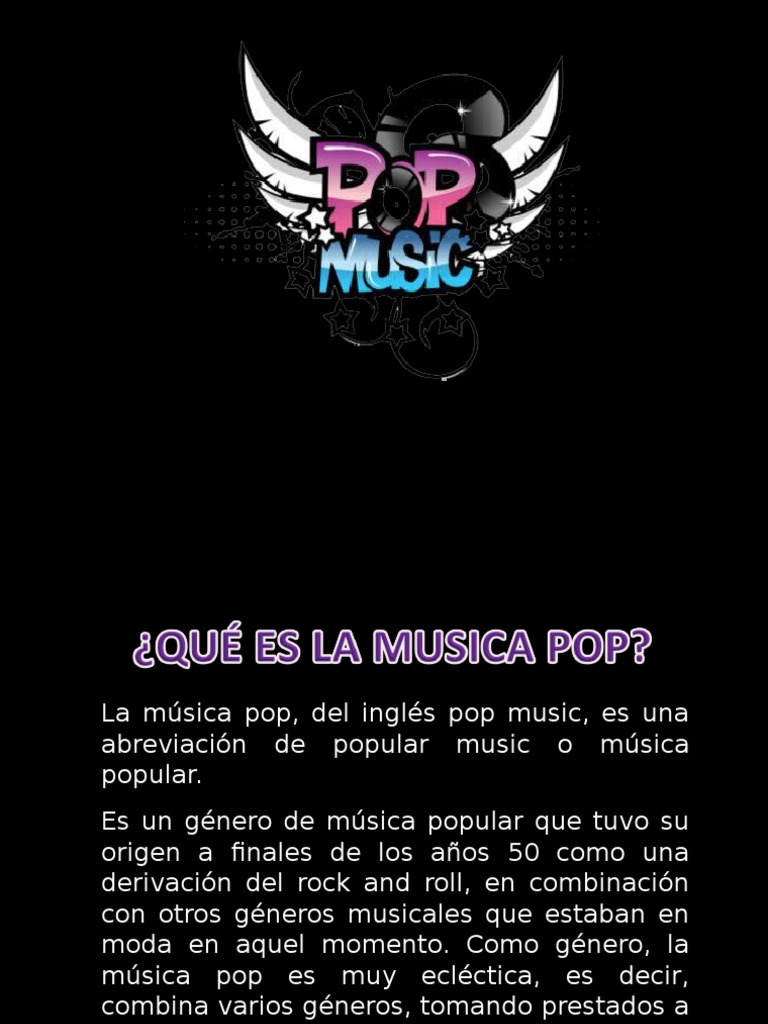 Musica Pop | PDF | Arte | Clásicos
