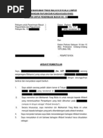 Borang 19B (Masuk Kaveat+Surat Akuan) | PDF