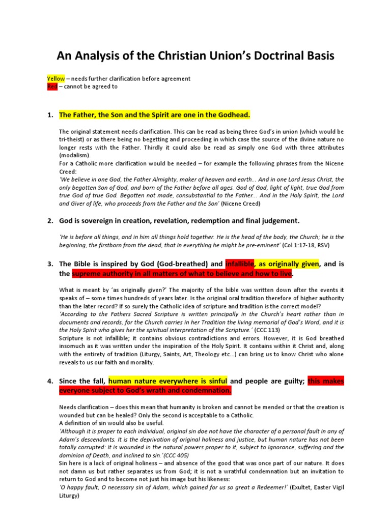 Catholic Commentary On Doctrinal Basis | PDF | God The Father | Grace ...