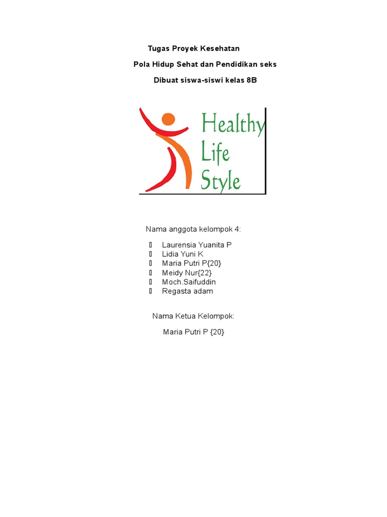 Pengertian Pola Hidup Sehat Menurut para Ahli | PDF