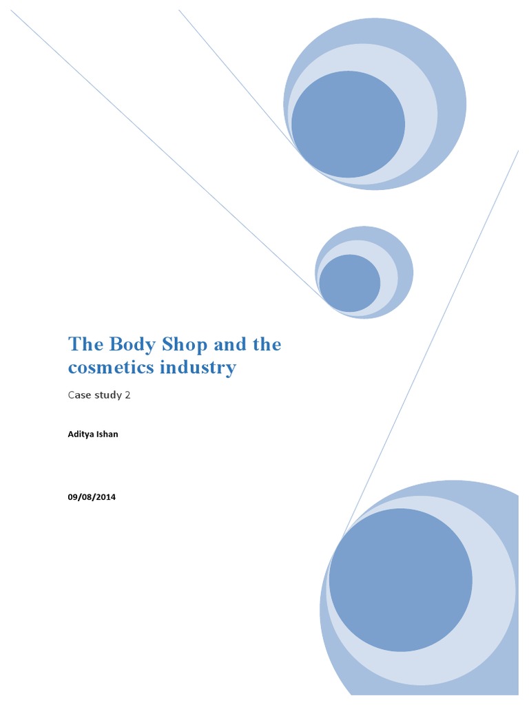 Case Study The Body Shop | PDF | Cosmetics | Recycling