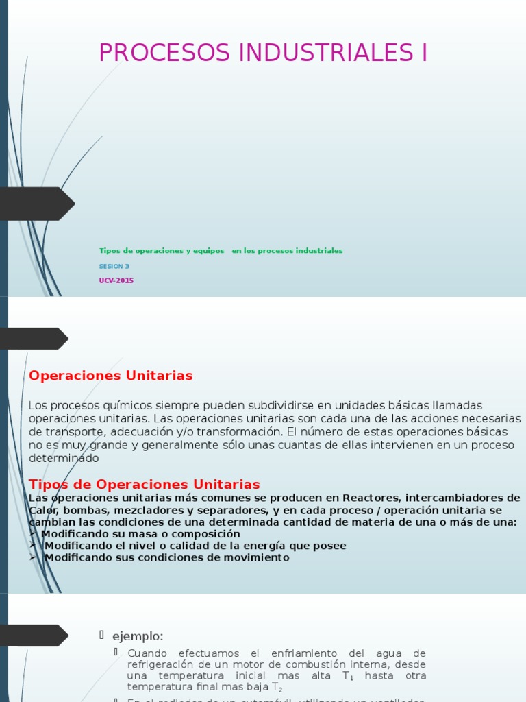 Procesos Unitarios | PDF | Ventilador mecánico | Calor