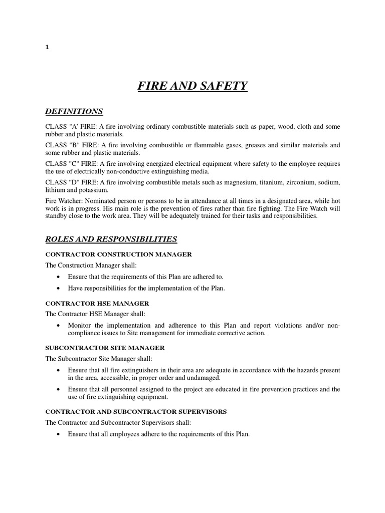 Fire & Safety | PDF | Firefighting | Flammability