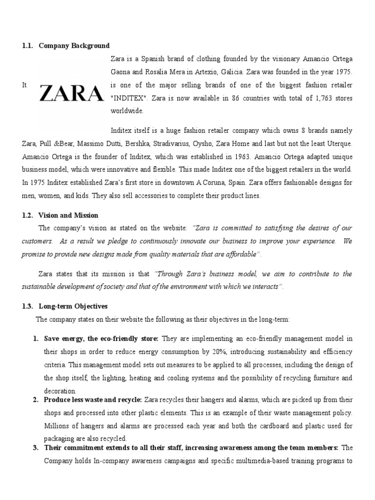 Zara | PDF | Retail | Business Economics
