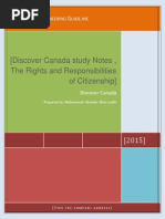 Canadian Citizenship Test Q&A Guide | PDF | Provinces And Territories ...
