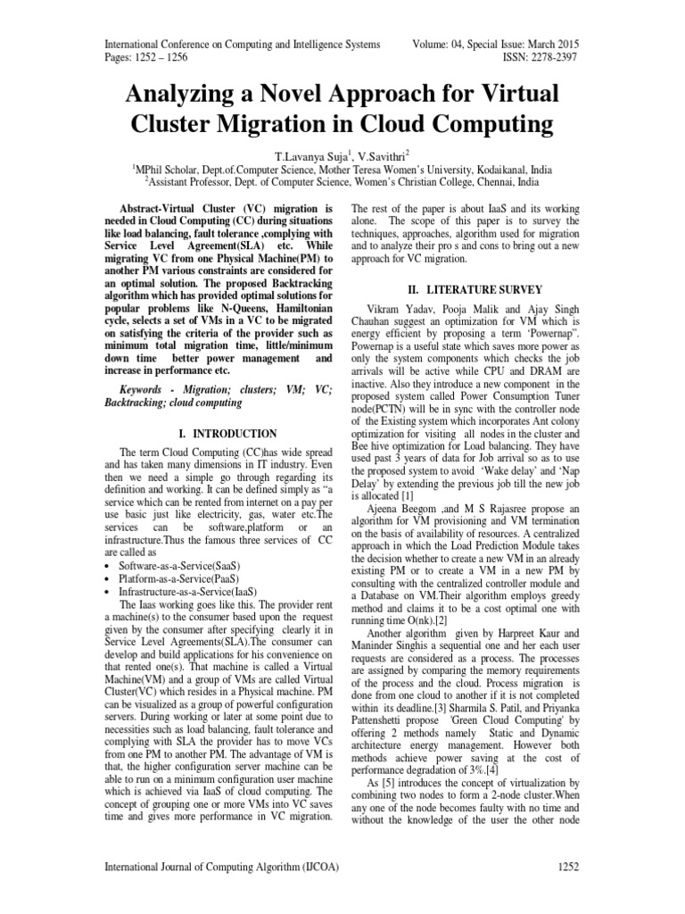 Paper26 PDF | PDF | Virtual Machine | Cloud Computing