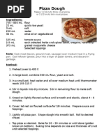 50 Easy Baking Recipes | PDF | Cakes | Muffin