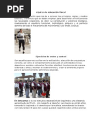 Tipos de Formaciones en Educación Física | PDF | Articulación | Hombro