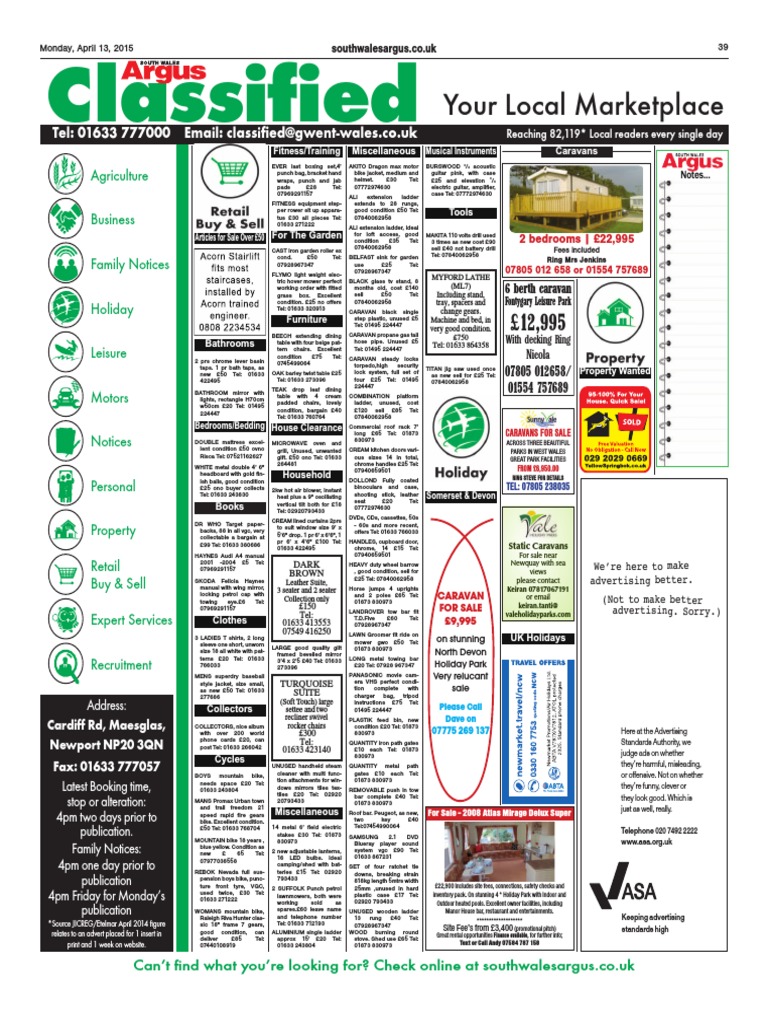Classified: Your Local Marketplace | PDF