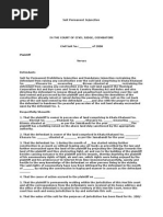 Written Statement - Draft Sample | PDF | Civil Law (Common Law) | Lawsuit
