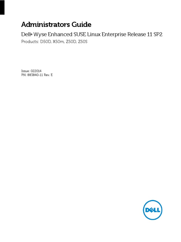 Wyse - Enhanced - SLE - SP2 - Admin Guide - FEB2014 PDF | PDF | Computer Networking | Computer ...