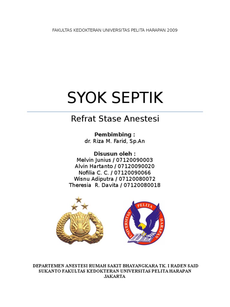 Referat Syok Septik | PDF