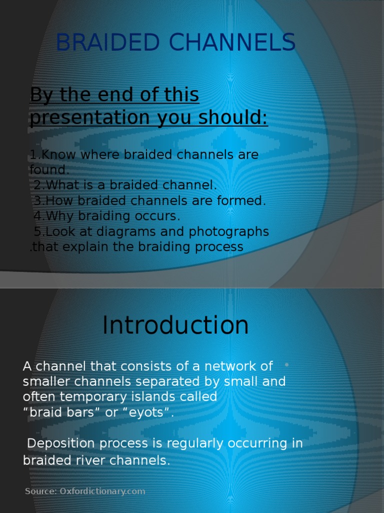 Braided Channels | Physiographic Divisions | River