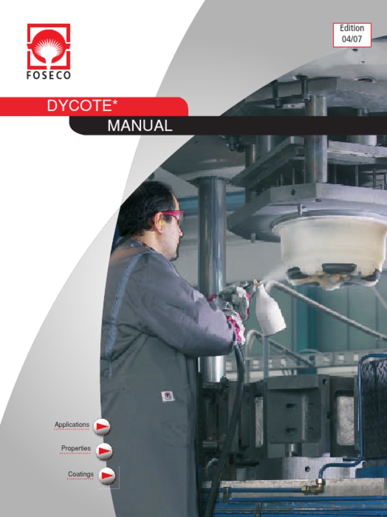 Manual General Dycote | PDF | Casting (Metalworking) | Graphite
