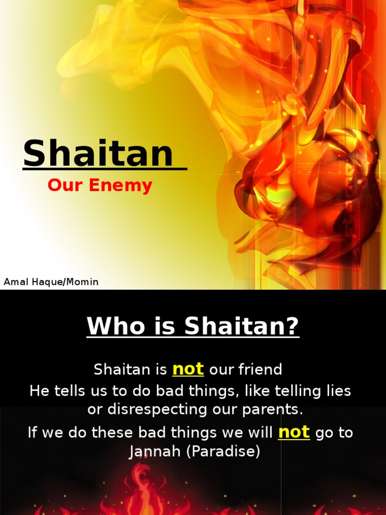 Understanding Shaitan in Islam | PDF | Self-Improvement