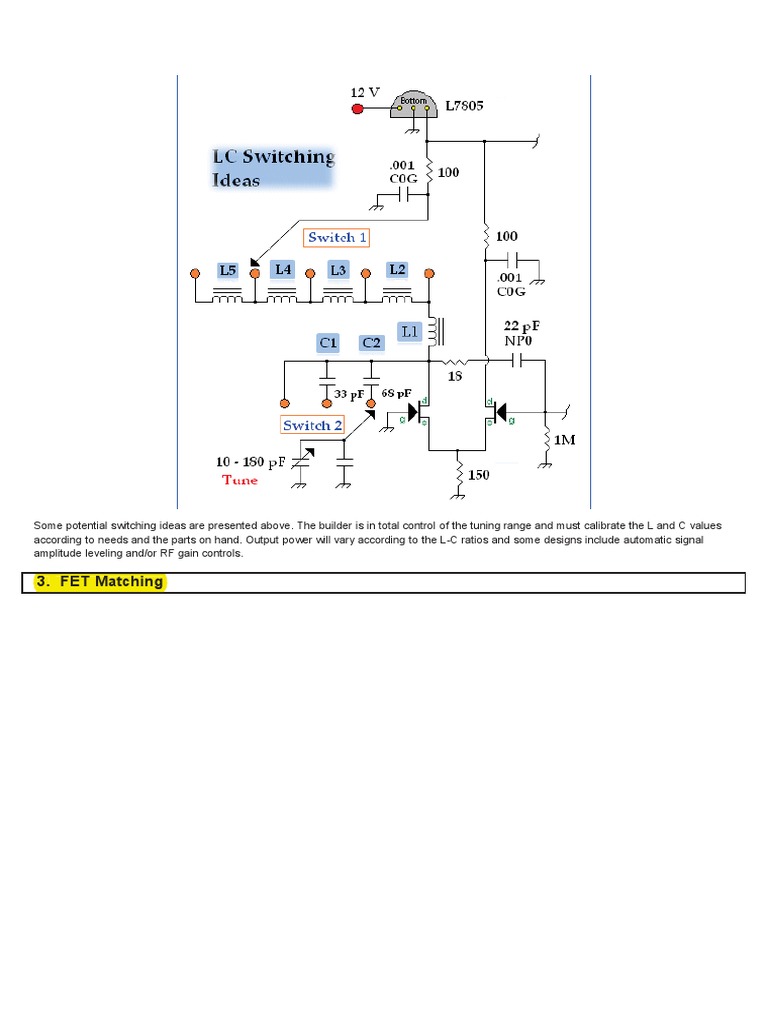 Electronics - Alternative FET Matching Methods | PDF | Field Effect ...