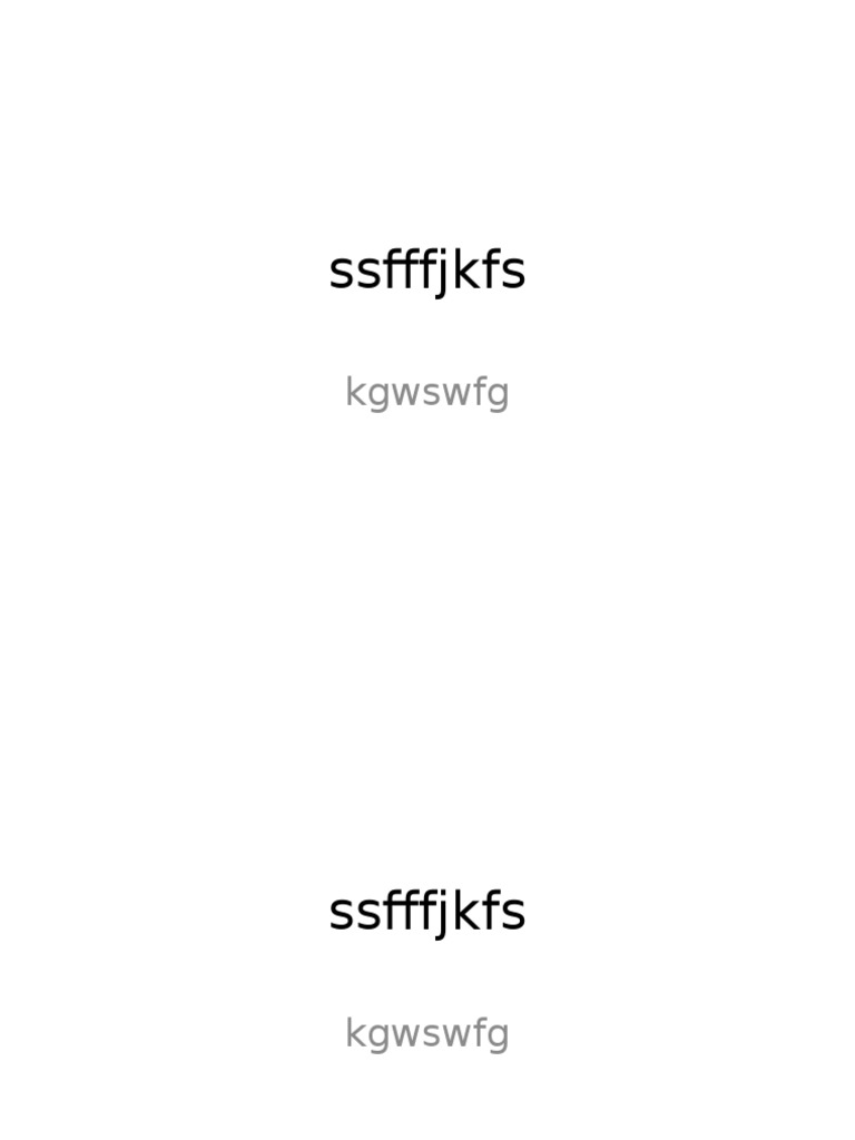 Sbsbsbs | PDF