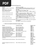 Comandos Rápidos para SAP Business One | PDF | Informática | Software