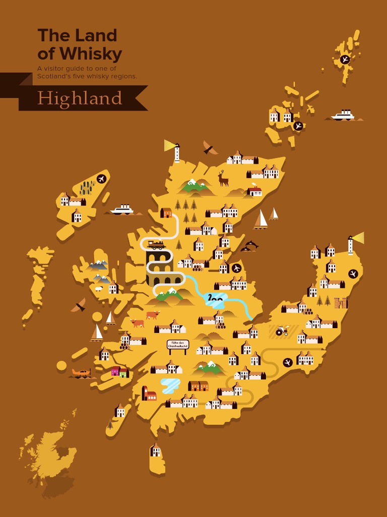 Highland Distillery Guide | PDF | Scotch Whisky | Barley Based Drinks