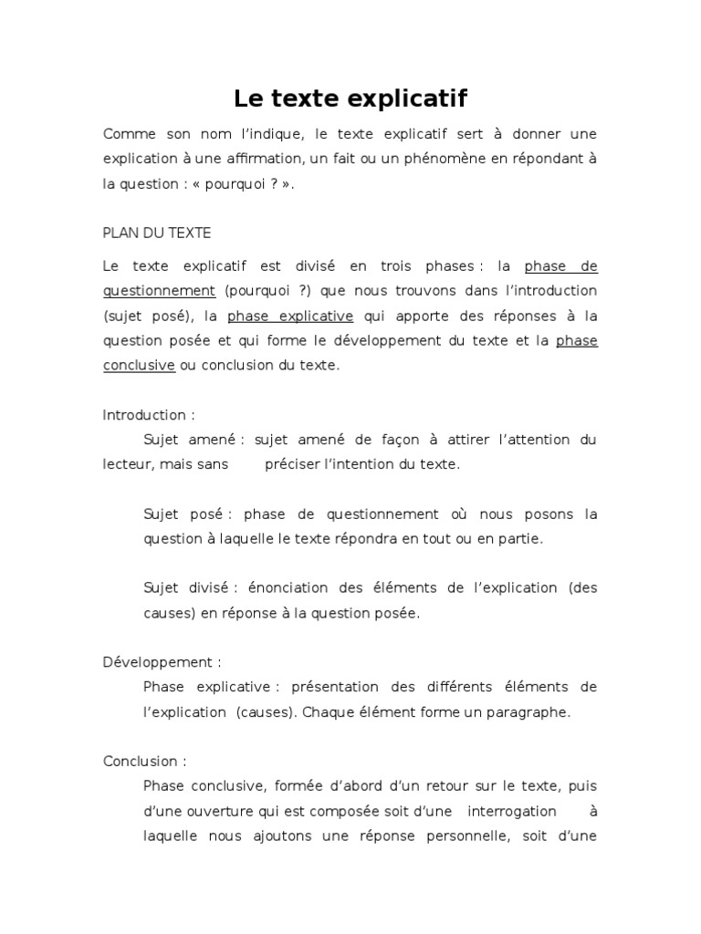 Texte Explicatif Theorie