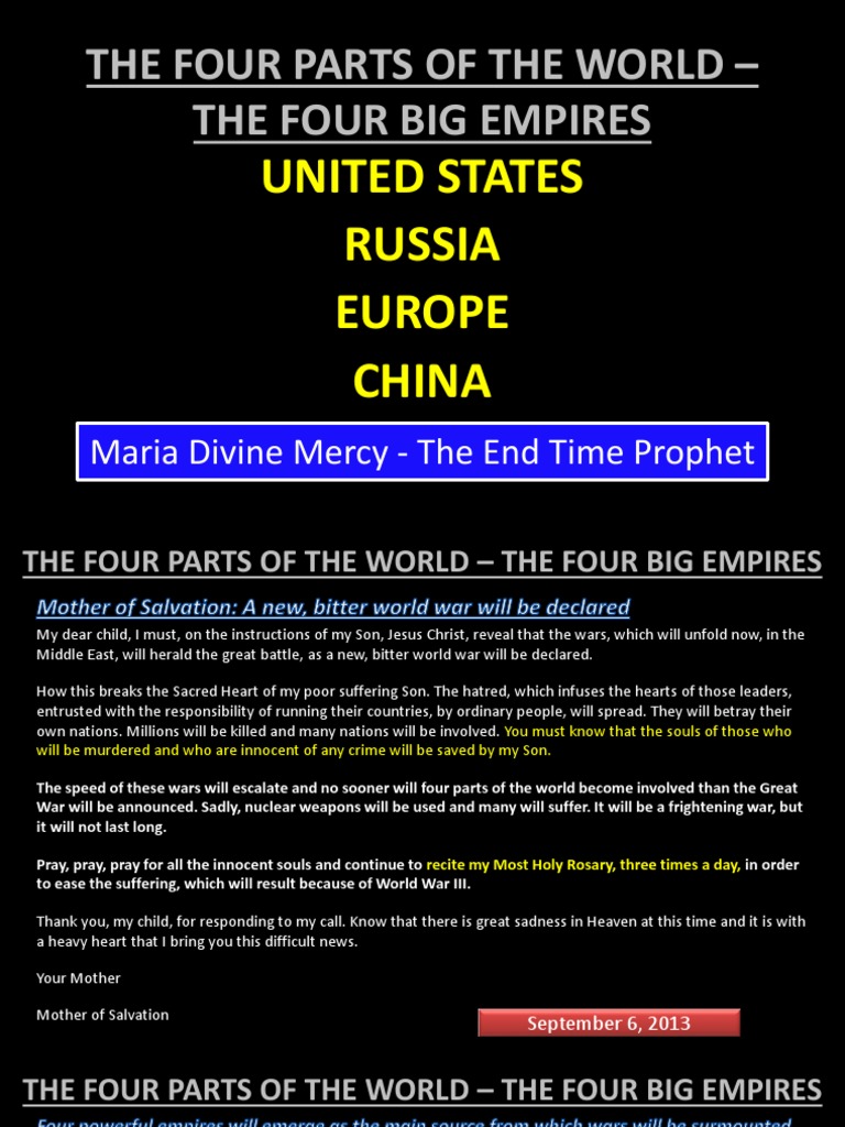 The Four Parts of The World | PDF | Politics | Social Science
