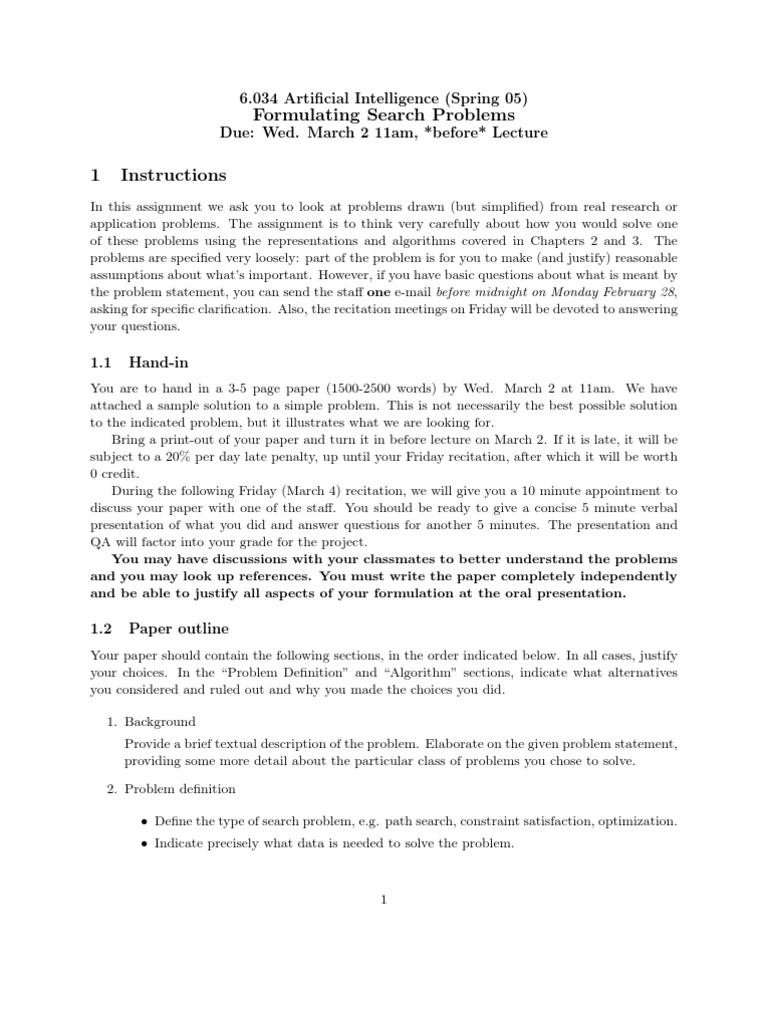 Formulating Search Problems | PDF | Proteins | Mathematical Optimization