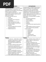 JD and JS Format Samples | PDF