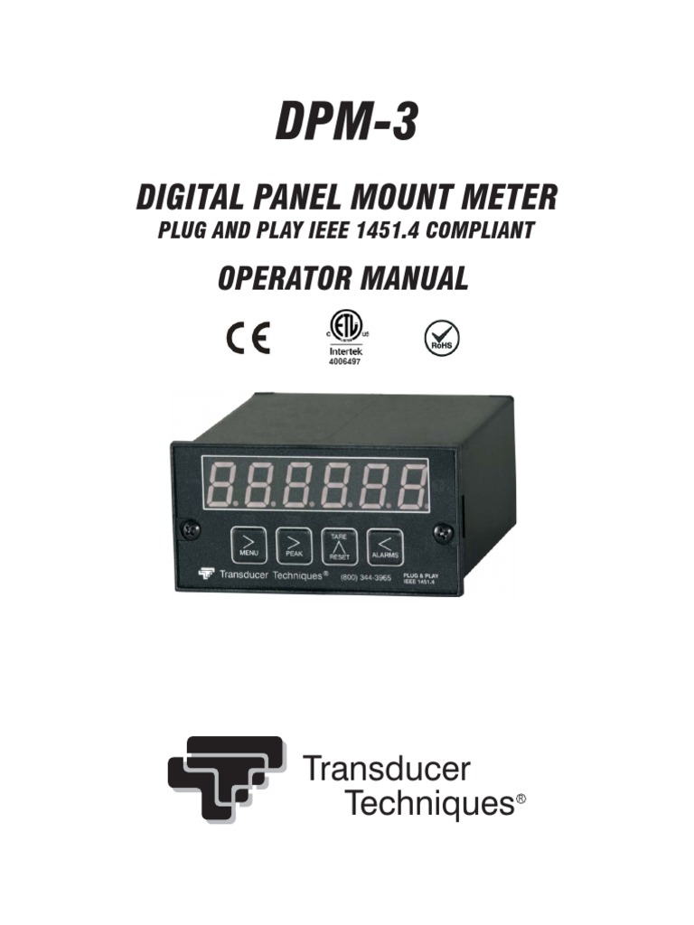 DPM 3 | PDF | Electrical Connector | Relay