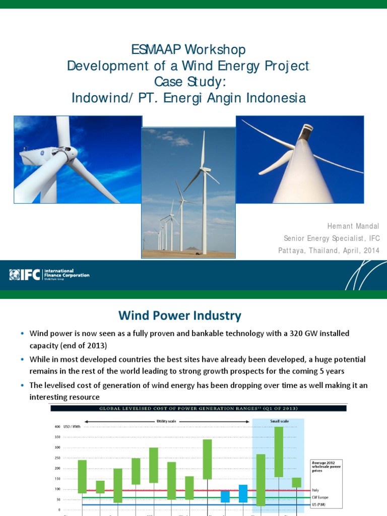 Development of A Wind Energy Project - Case Study Indonesia PDF | PDF ...