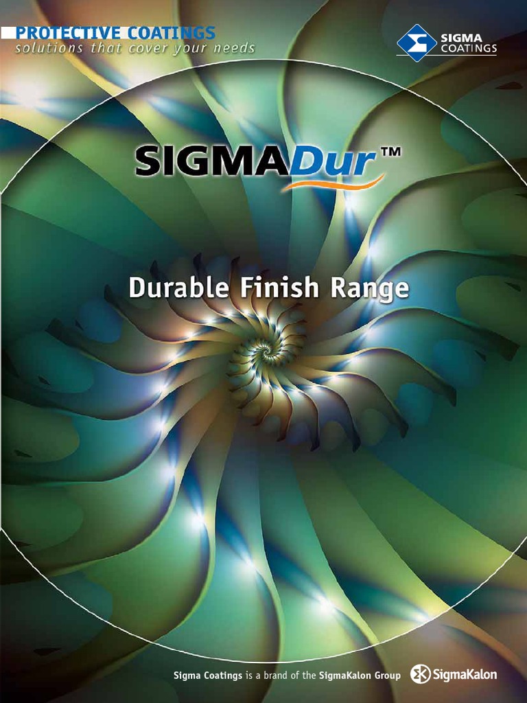 Acabados SigmaDur | PDF | Polyurethane | Epoxy