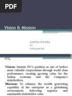 HSBC Mission, Vision, and Values Overview | PDF