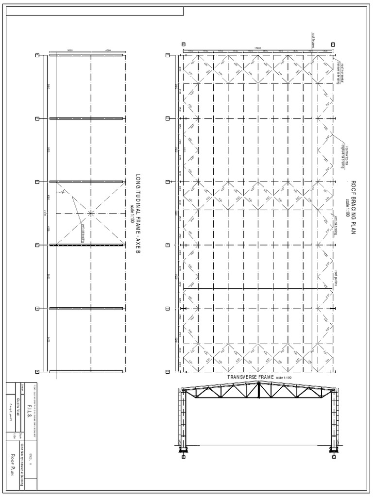 Transverse Frame: Scale 1:100 | PDF