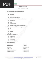 Multiple Choice Questions Class 5 Science | PDF | Seed | Bacteria