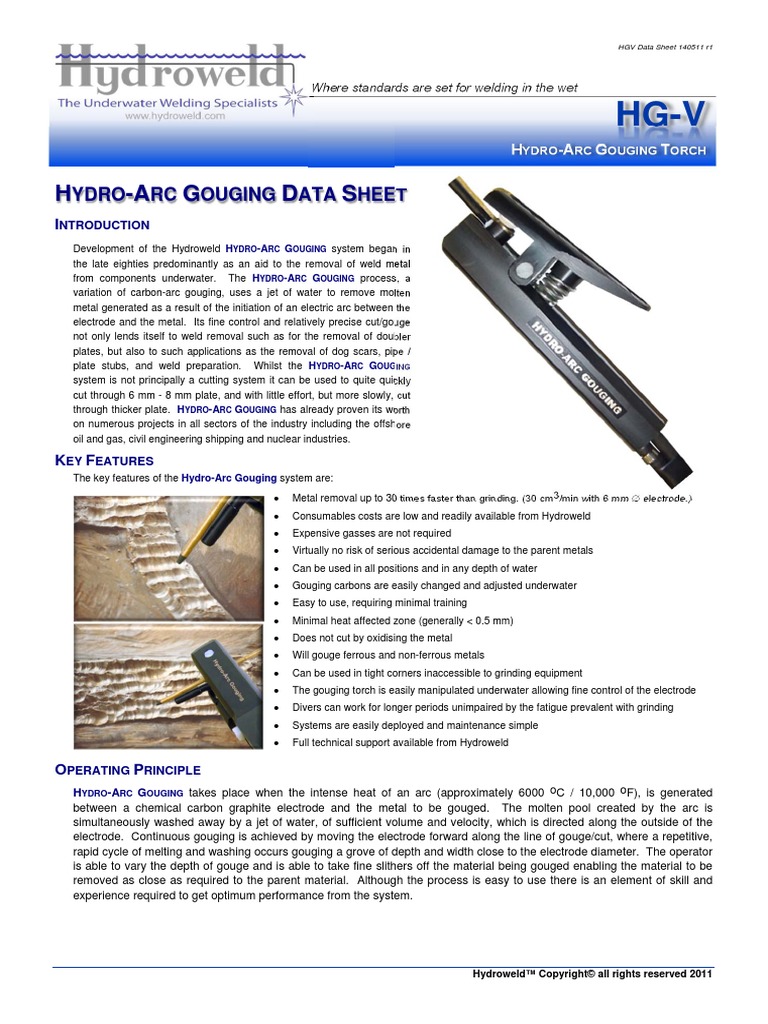 Hydroweld Hgv | Welding | Industrial Processes