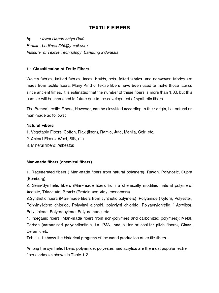 Teknologi Tekstil | PDF | Fibers | Textiles