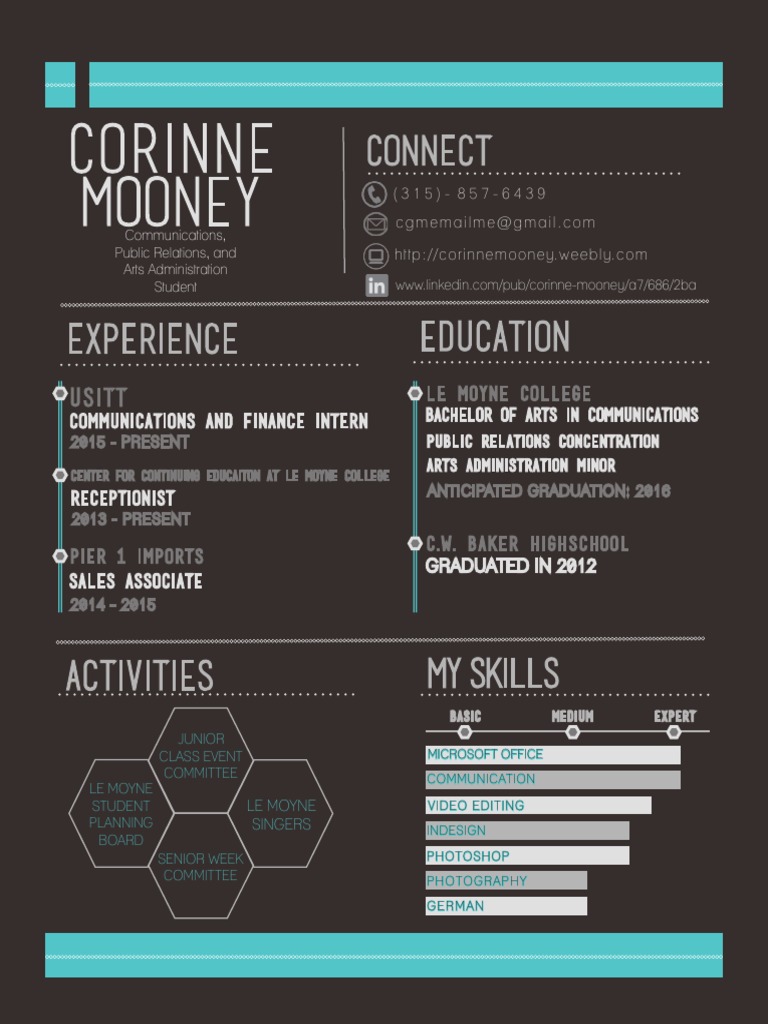 Infographic Resume | PDF | Career & Growth | Business