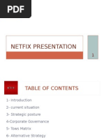 Organisational Structure of Netflix